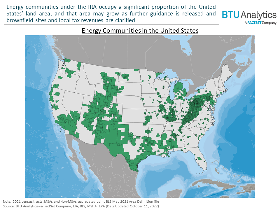 A Closer Look at the Inflation Reduction Act’s Energy Communities