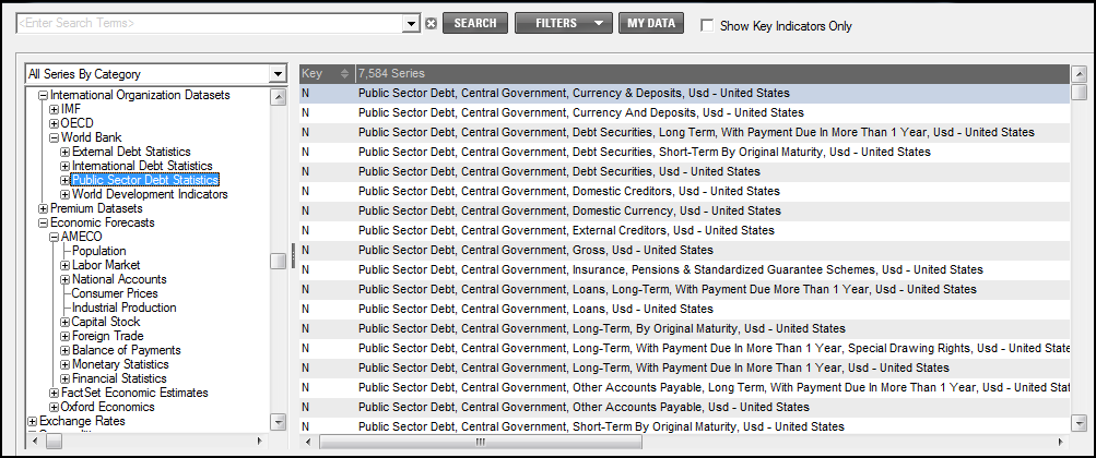 AMECO and two new World Bank datasets now available in FactSet Economics