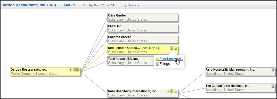 Analyze an entity's operating structure and relevant information on its ...