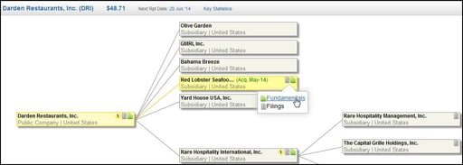 Analyze an entity's operating structure and relevant information on its ...